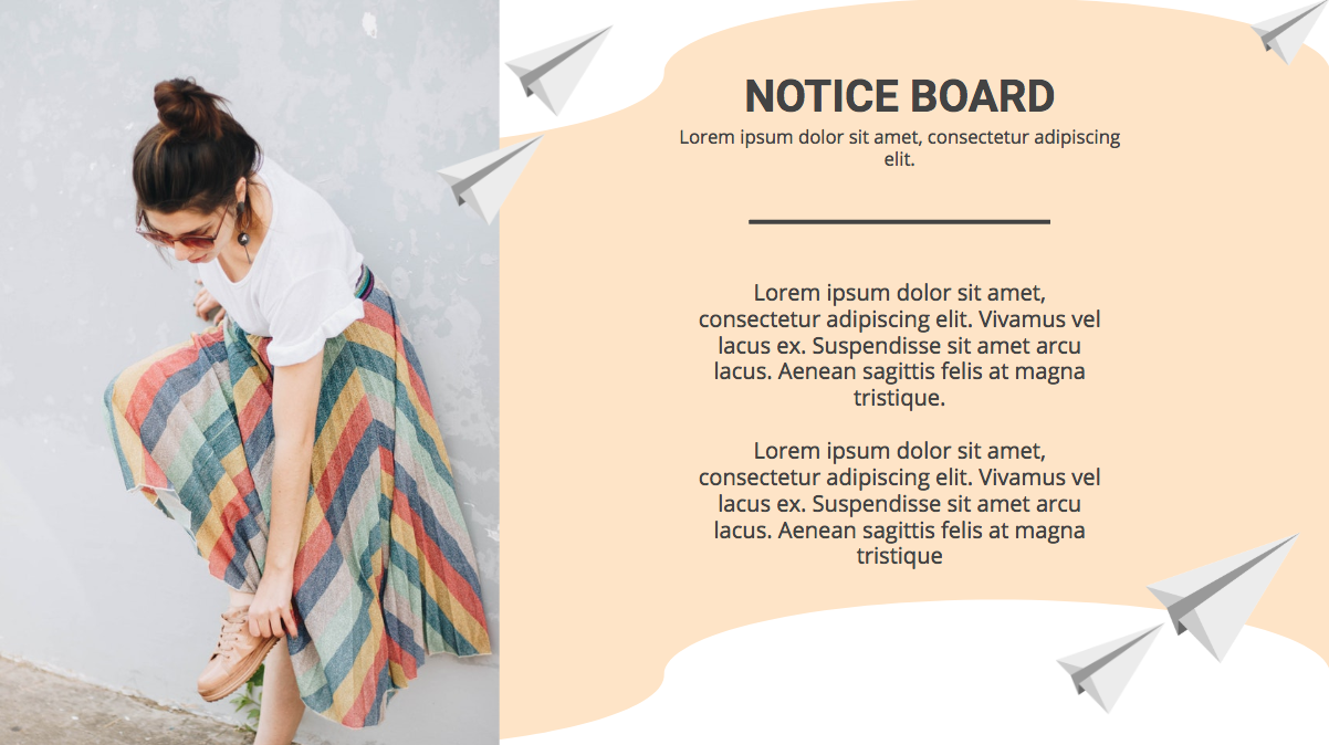 Important Notice Template